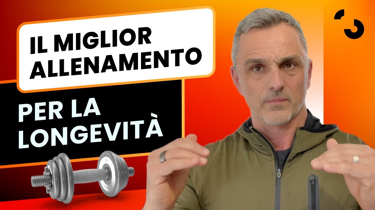 Migliore allenamento fisico per la longevità | Filippo Ongaro - YouTube