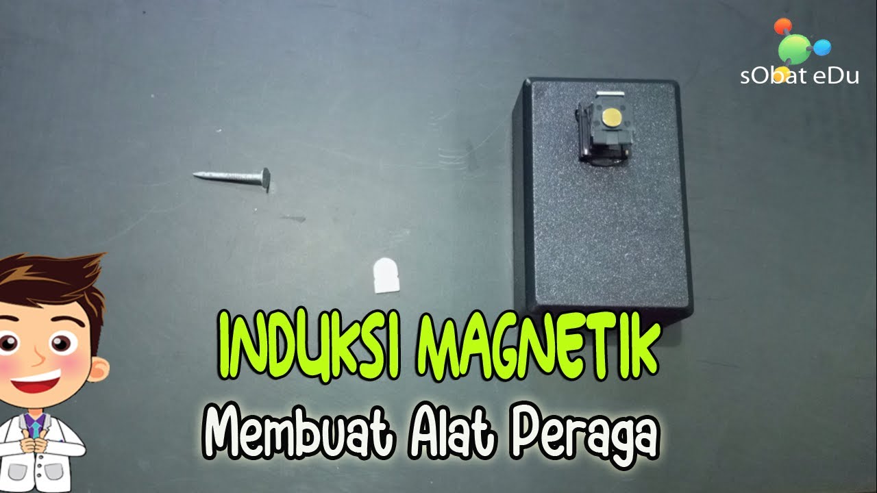 IPA FISIKA : Membuat Alat Peraga Induksi Magnet dari Relay - YouTube