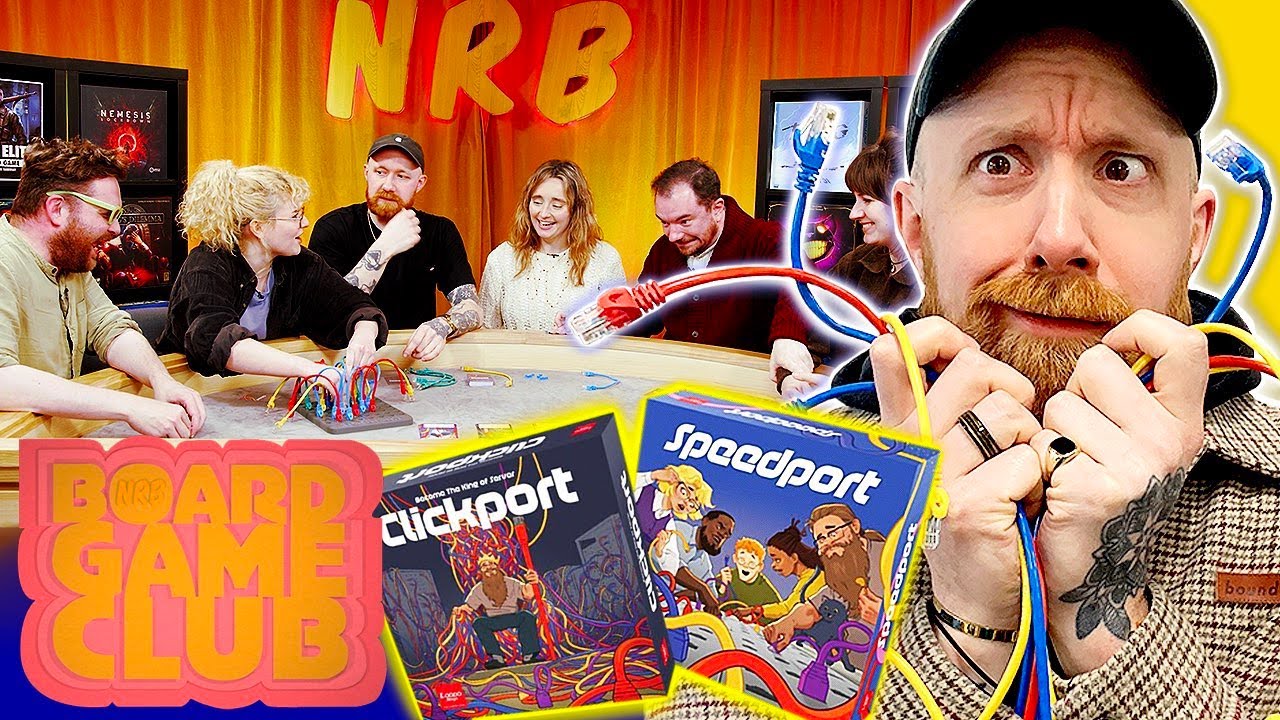 Let's Play SPEEDPORT and CLICKPORT | Board Game Club #AD - YouTube