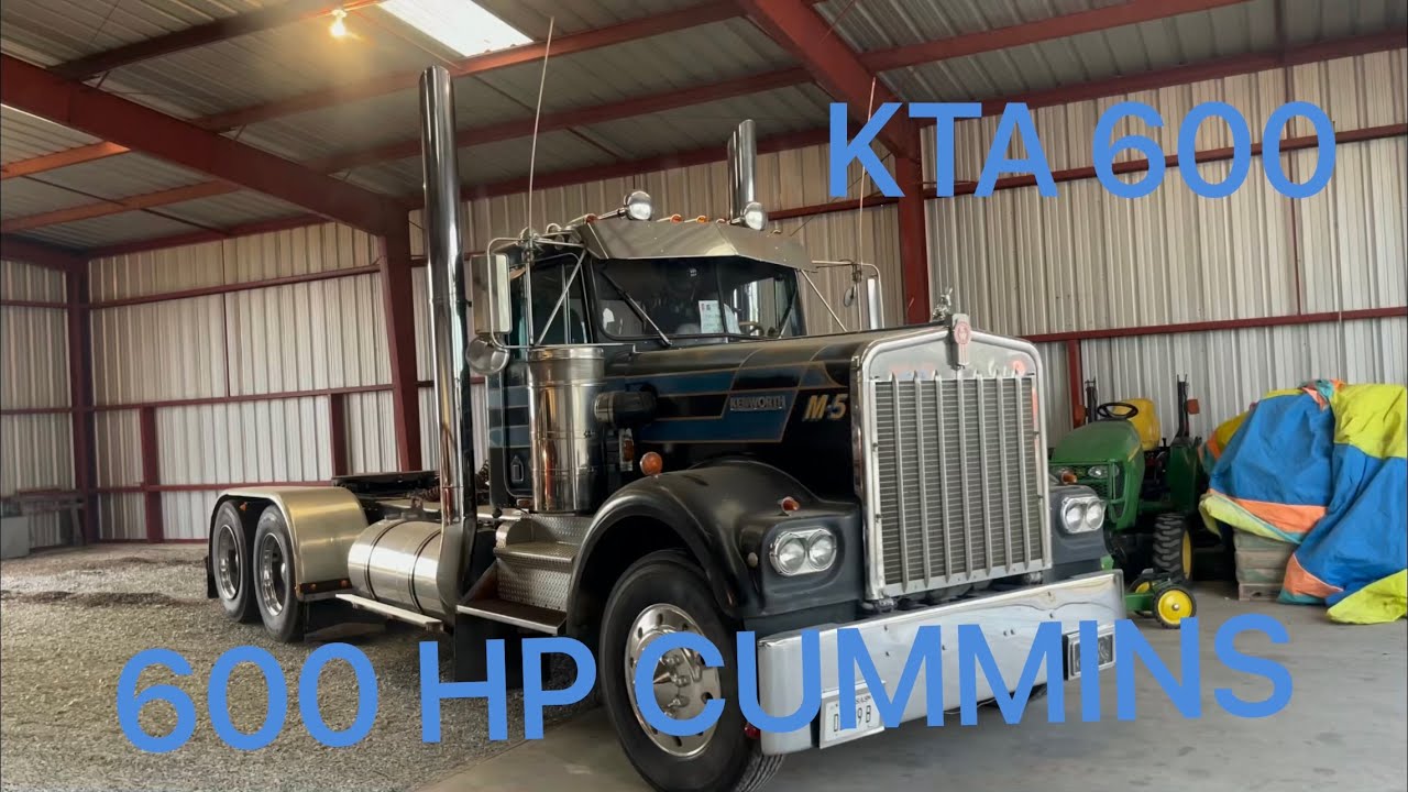 It’s Back!! Getting our ‘79 KW W900 w/ KTA 600 Cummins out of storage ...