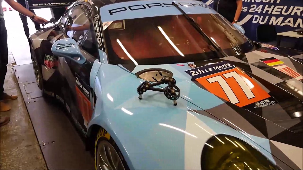 MetraSCAN 3D Scanner at the 24 Hours of Le Mans - YouTube