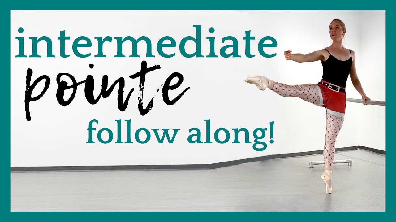 Intermediate Pointe Follow Along! | Broche Ballet - YouTube
