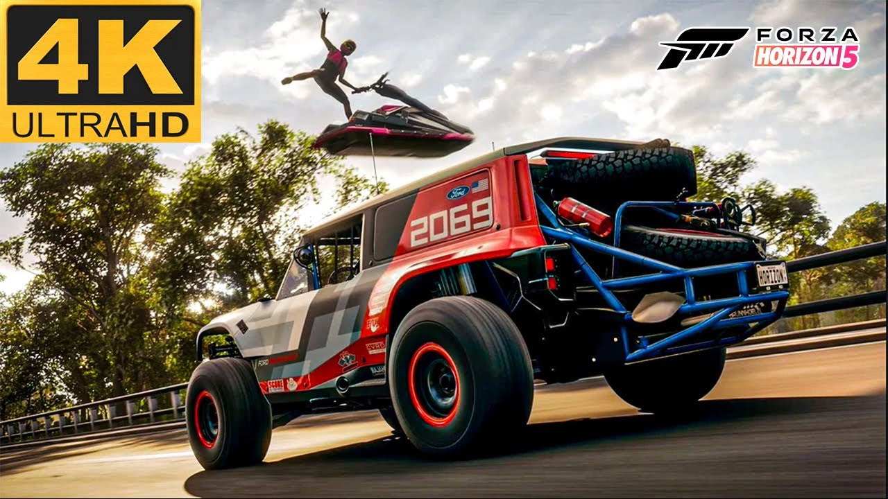 Ford Bronco R | FORZA HORIZON 5 | 4K 60FPS ULTRA REALISTIC | Gameplay 4 ...
