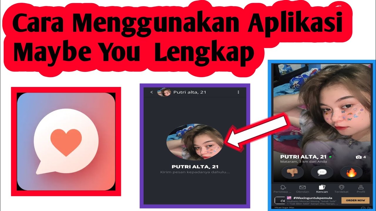 Cara Menggunakan Aplikasi Maybe You | Cara Pakai Aplikasi Maybe You ...