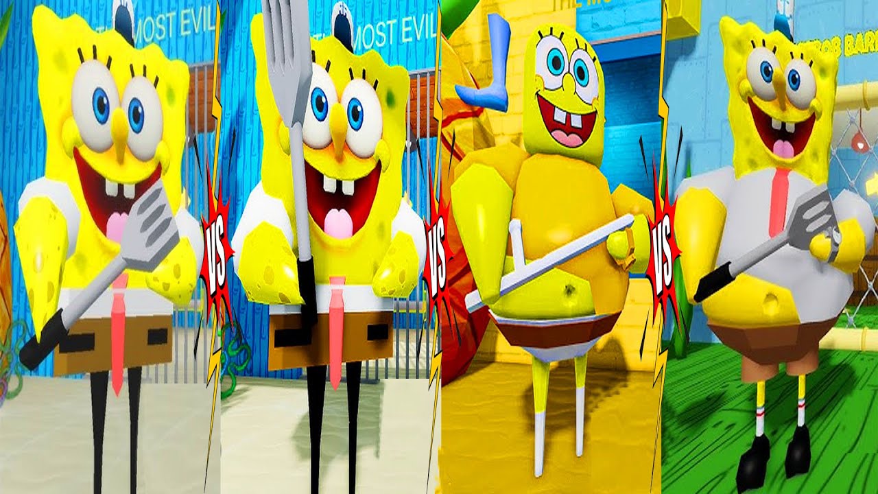 Roblox Sponge SpongeBob SquarePants and rends BARRY'S PRISON RUN - YouTube