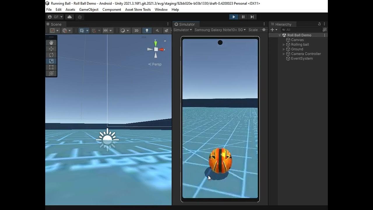 Swipe Ball Controller || Going Ball Controller || Unity asset store - YouTube