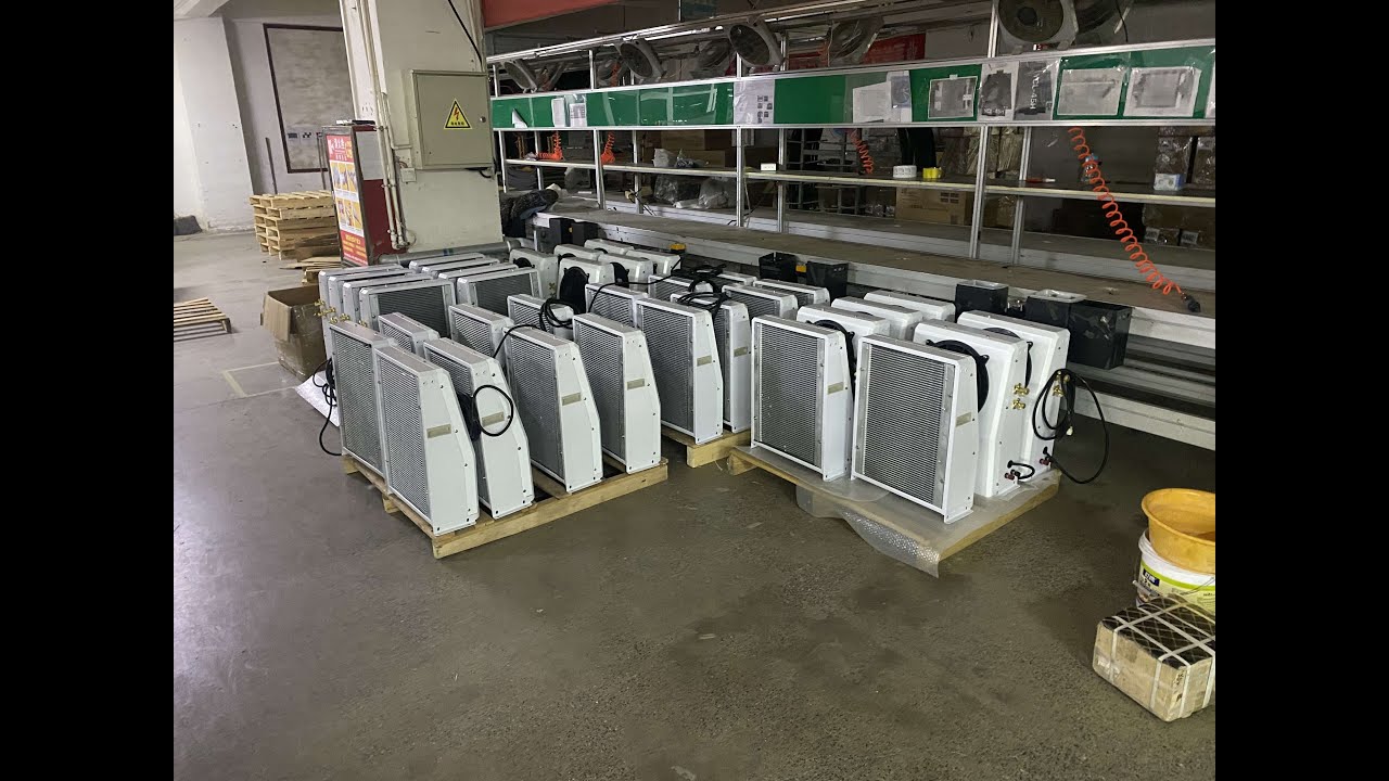 Perfect air conditioning production process - YouTube