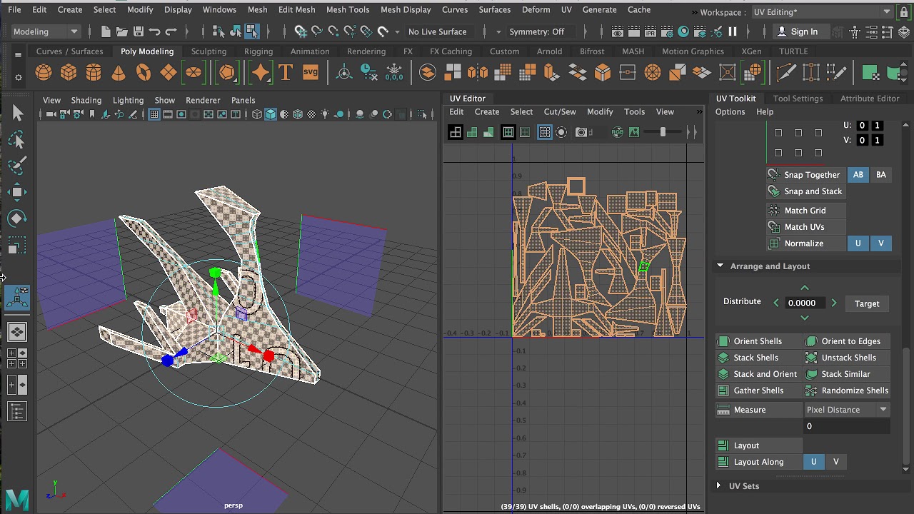 Uv Unwrapping Automatic Unwrapping - YouTube