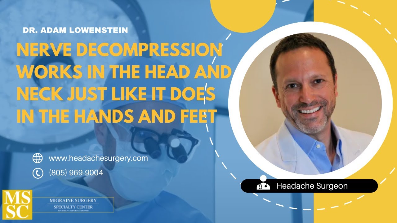Nerve Decompression works in the head and neck just like it does in the ...