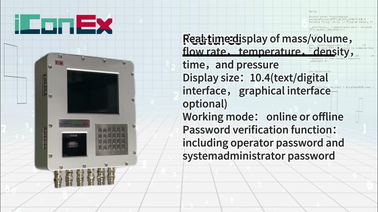 Explosion-proof Batch Controller - YouTube