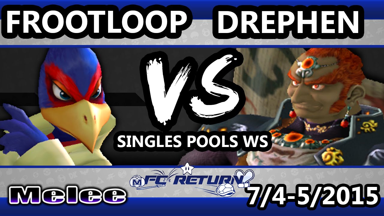 FC Return - Frootloop (Falco) Vs. Drephen (Sheik) SSBM Pools - Smash ...
