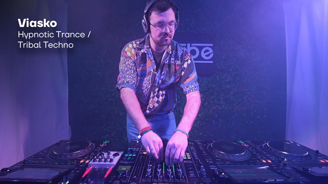 VIASKO | Hypnotic Trance / Tribal Techno DJ Set @ amebe Studio - YouTube