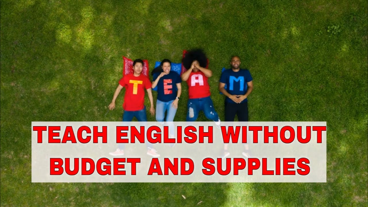 ESL Activities for Teaching English Summer Camp: No Budget or Supplies ...
