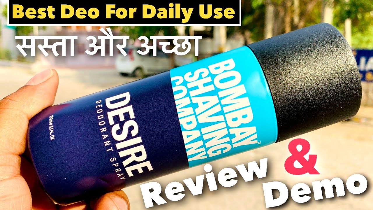 Bombay Shaving Company Desire Deodorant Spray Review & Fragrance Test ...