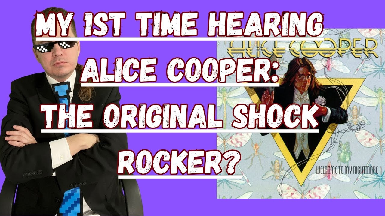 1st time hearing Alice Cooper album - YouTube