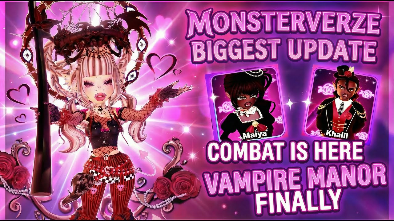 Monsterverse BIGGEST Update Ever?! Vampire Manor, Combat XP & INSANE ...