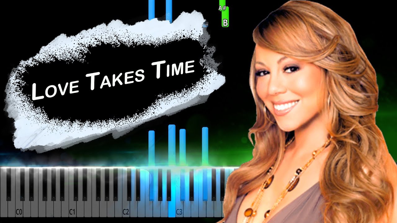Mariah Carey - Love Takes Time Piano Tutorial - YouTube
