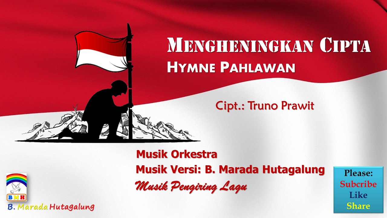 MENGHENINGKAN CIPTA (HYMNE PAHLAWAN) | Musik Orkestra | Musik Pengiring ...
