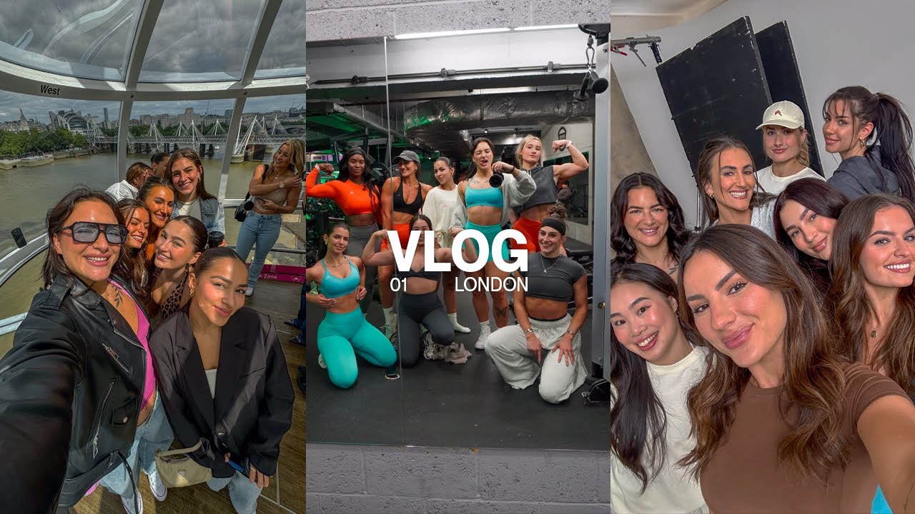 WEEKEND IN LONDON: ONER ACTIVE EVENT, TOURIST THINGS, AND A LIFT - YouTube