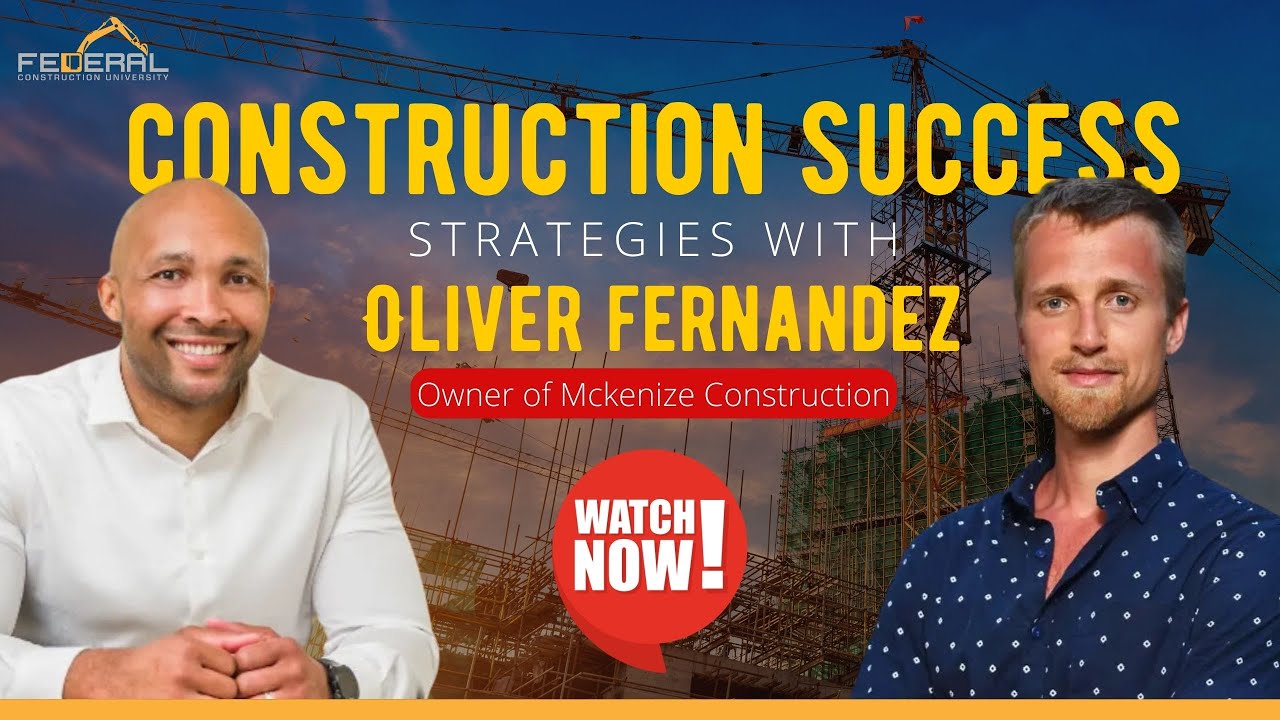 Unveiling Success: Oliver's Journey to Building a $80M Construction ...