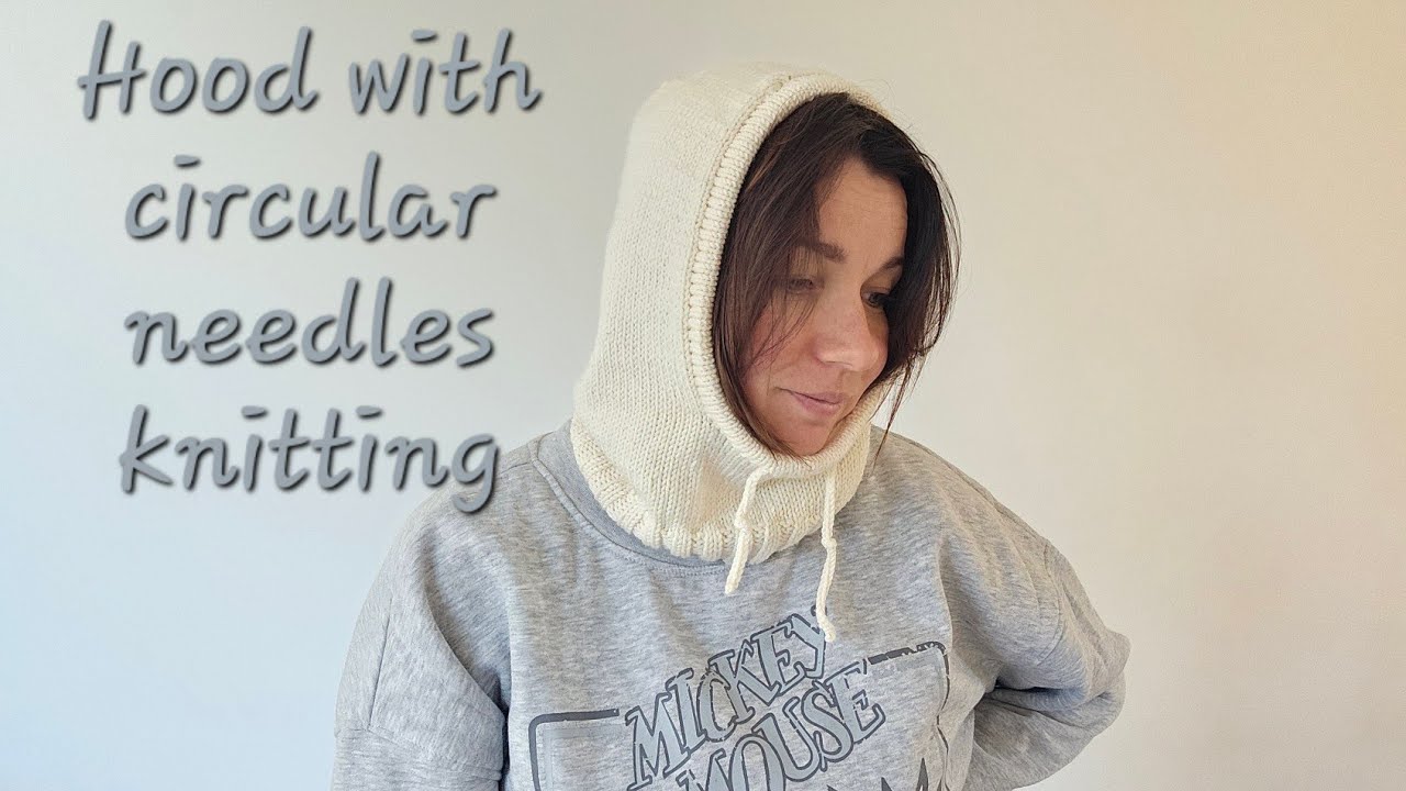 Knit hood. Pattern - YouTube