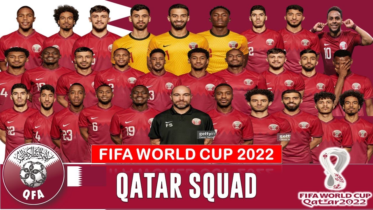 RESMI !!! Skuad TIMNAS QATAR Di Piala Dunia 2022 - FIFA World Cup 2022 ...