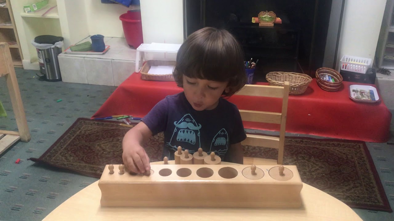 Montessori Materials are Self Correcting - YouTube