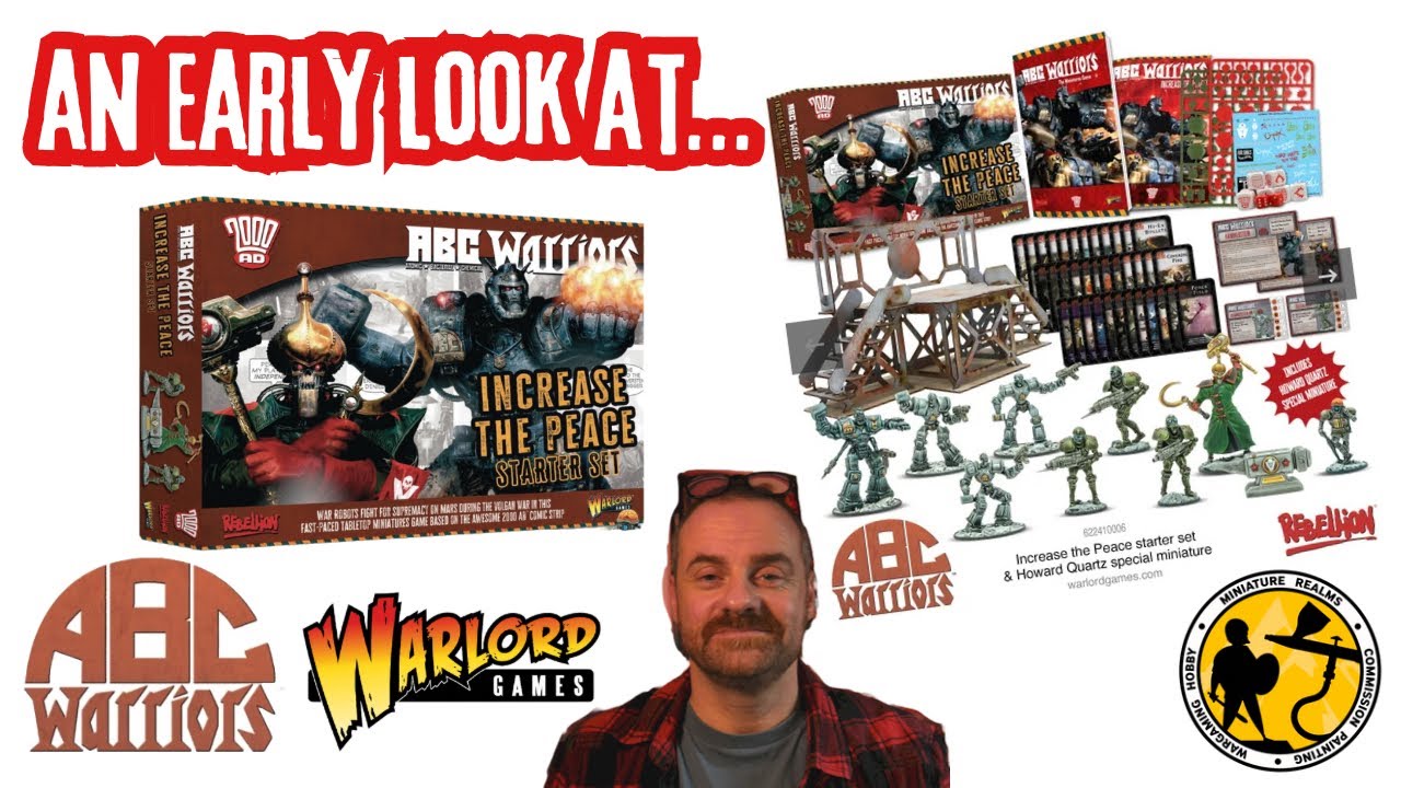 Warlord Games | ABC Warriors | Increase The Peace Starter | An Early ...