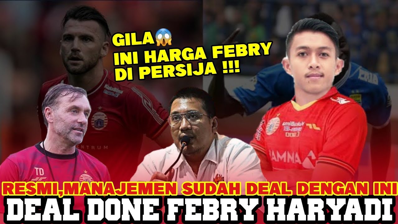 berita persija‼️ Febry haryadi resmi ke persija😱Persija rekrut persija ...