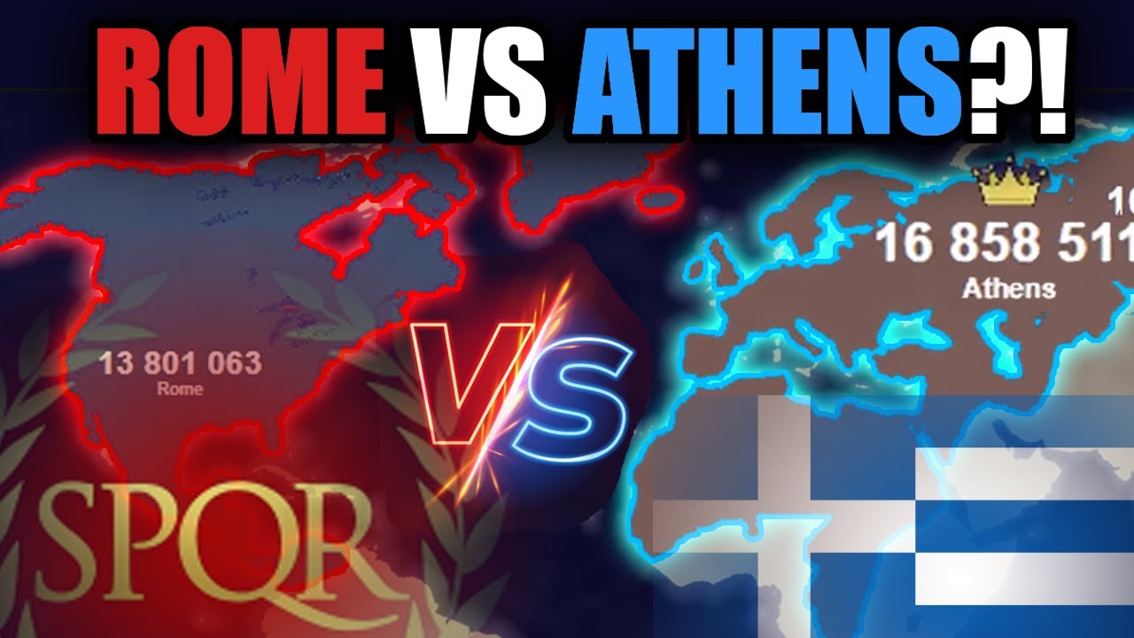 EPIC SHOWDOWN between ROME and ATHENS in TERRITORIAL.IO??! - YouTube