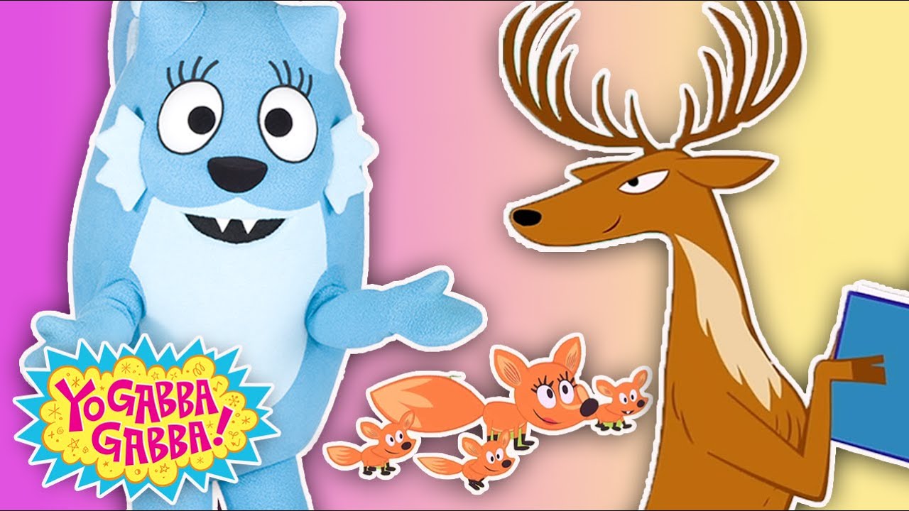 ¿Qué están haciendo los animales? Yo Gabba Gabba! Episodio Completo ...