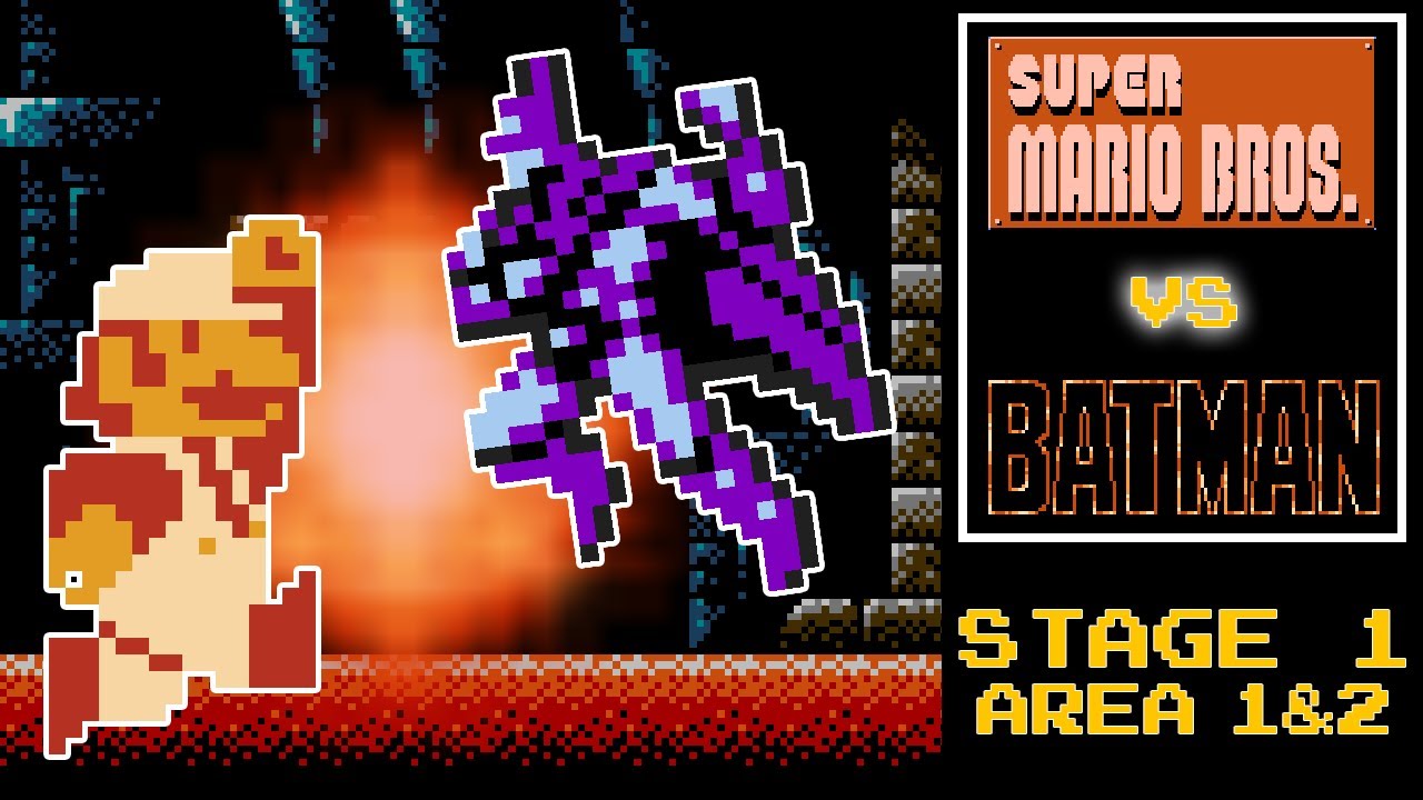 Super Mario Bros. Fusion [Batman - Stage 1 Area 1+2] - YouTube