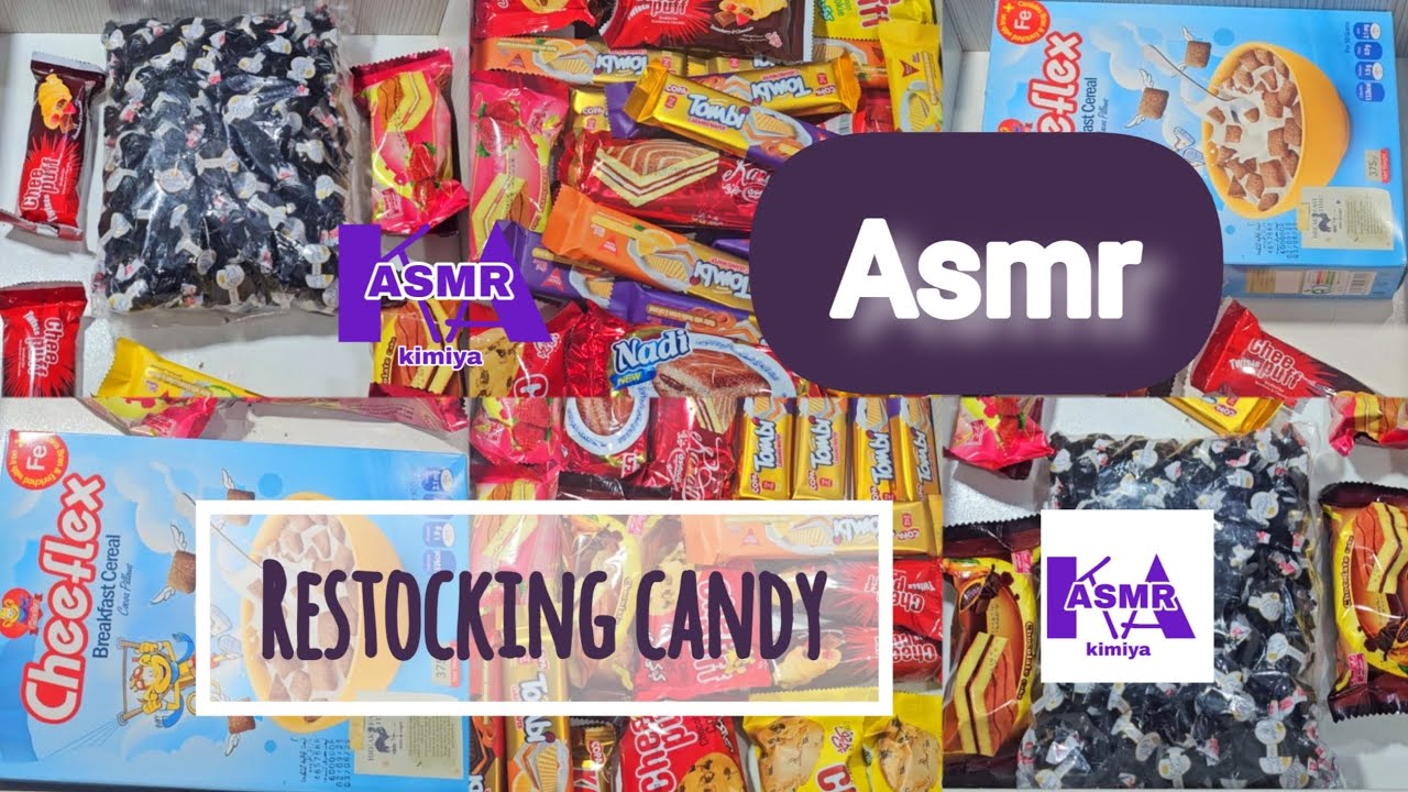 ASMR cleaning and organizing and restocking🥨🍡🥮 - YouTube