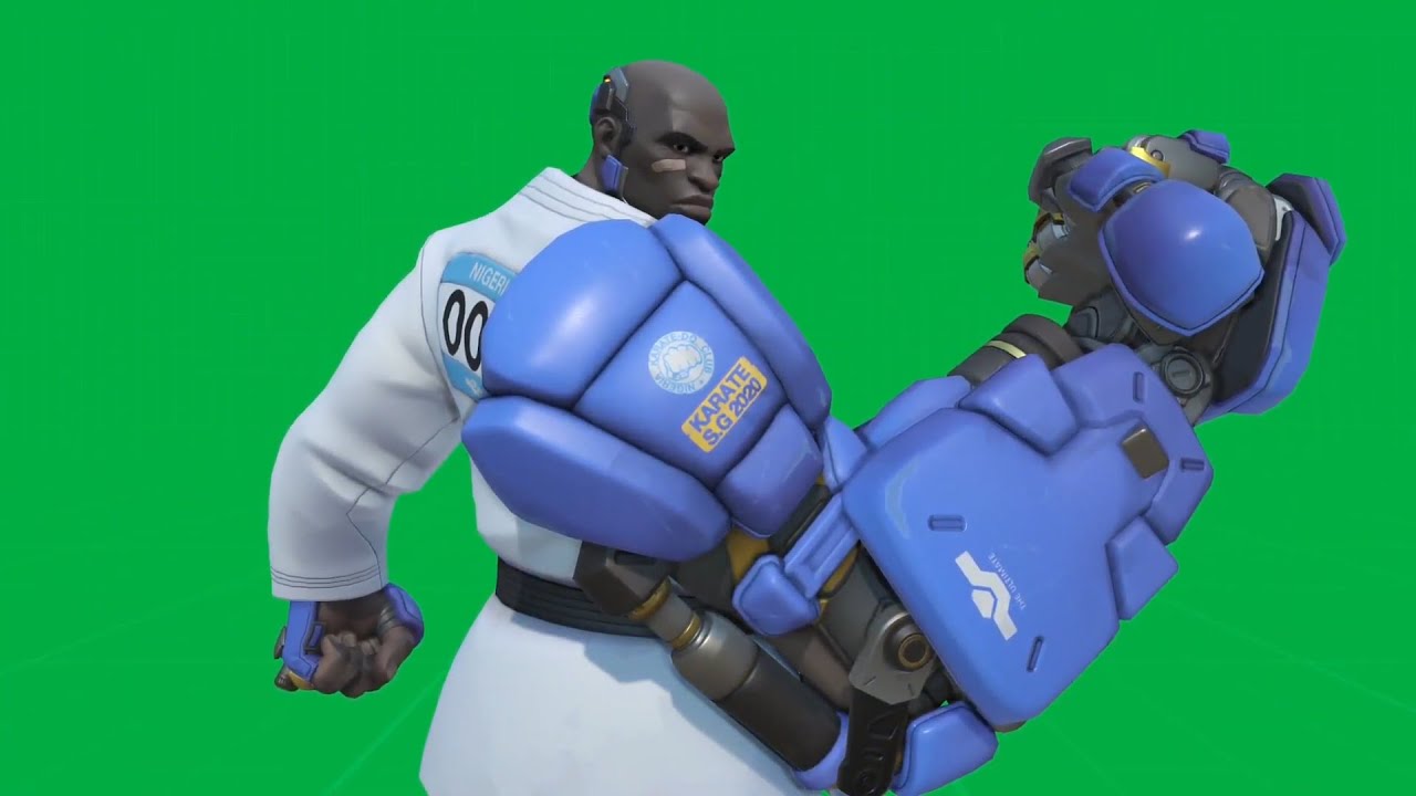 Doomfist Highlight Intros Green Screen [Karate] - YouTube