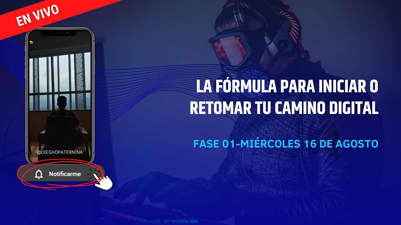 DÍA 01-FASE 1, La FÓRMULA para INICIAR o RETOMAR tu Camino DIGITAL ...