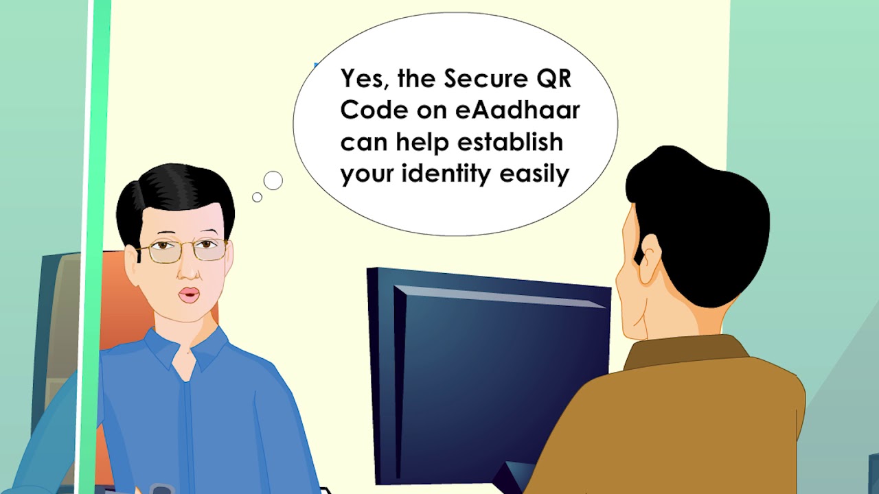 Aadhaar QR Code: A Quick Guide to its Benefits and Usage - YouTube