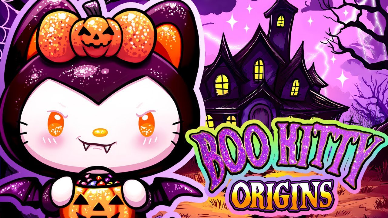 Boo Kitty Origins - A creepy cute animated short - YouTube