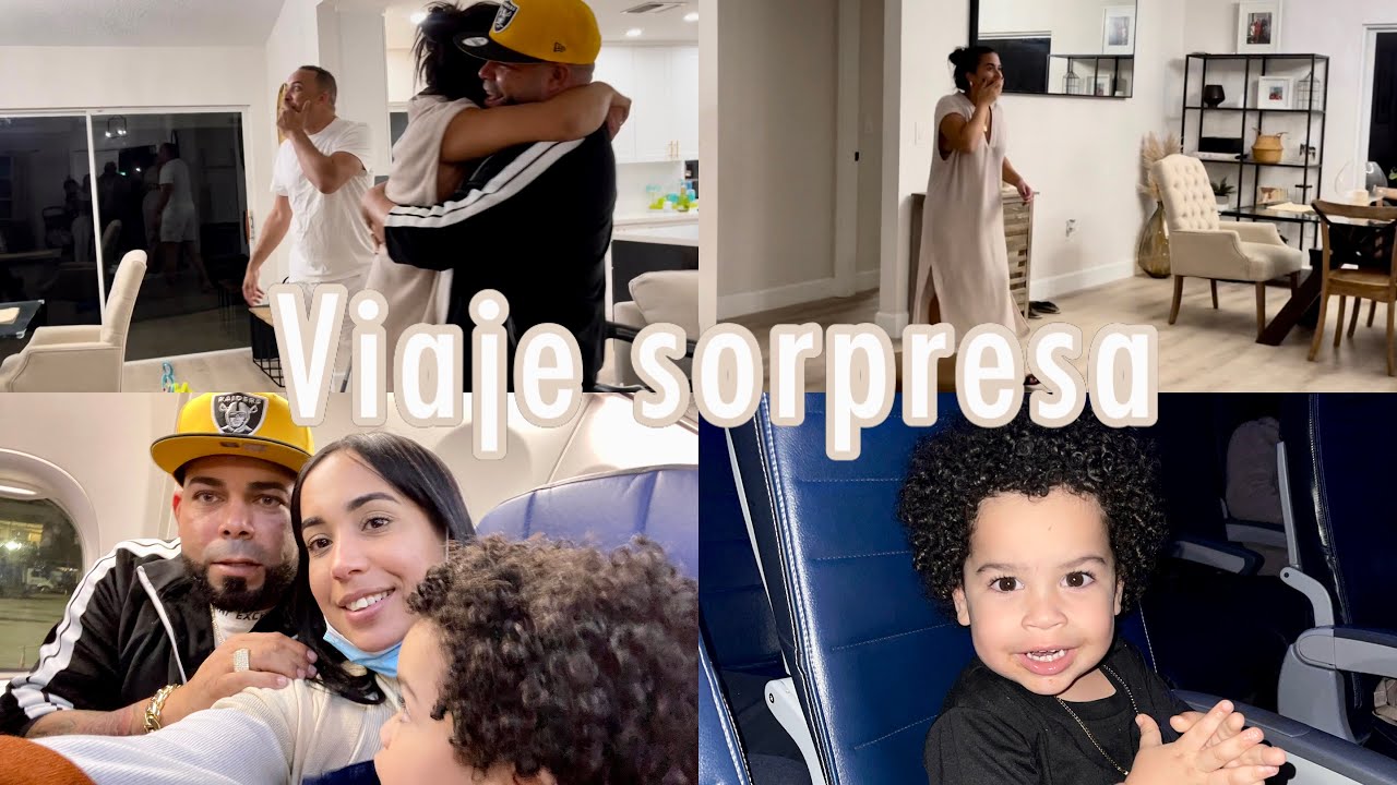 VIAJE SORPRESA A MIAMI OMG LA REACCIONES 🤣😍 - YouTube