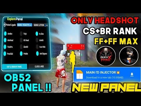 Free Fire Panel Mobile 🔥 FF Antiban Panel OB52 | Free Fire Hack New 😈 FF Injector 2026 | FF Panel