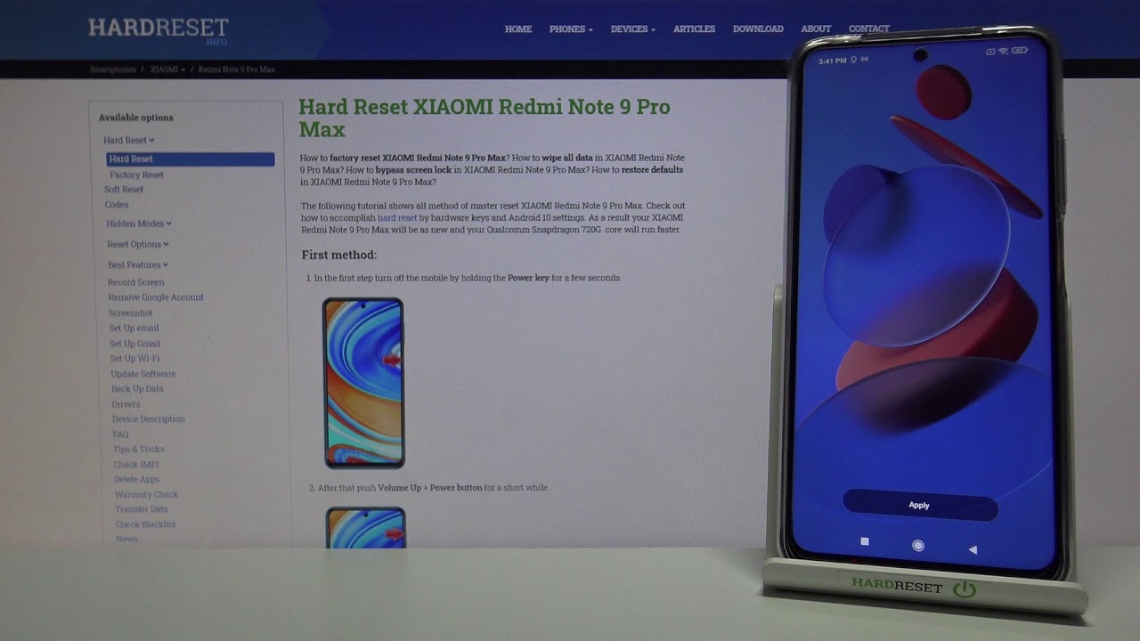 How to Change Wallpaper on Xiaomi Redmi Note 9 Pro Max – Select ...