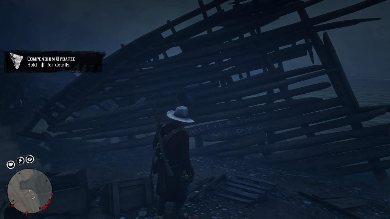 Shark Tooth Trinket location RDR2 - YouTube