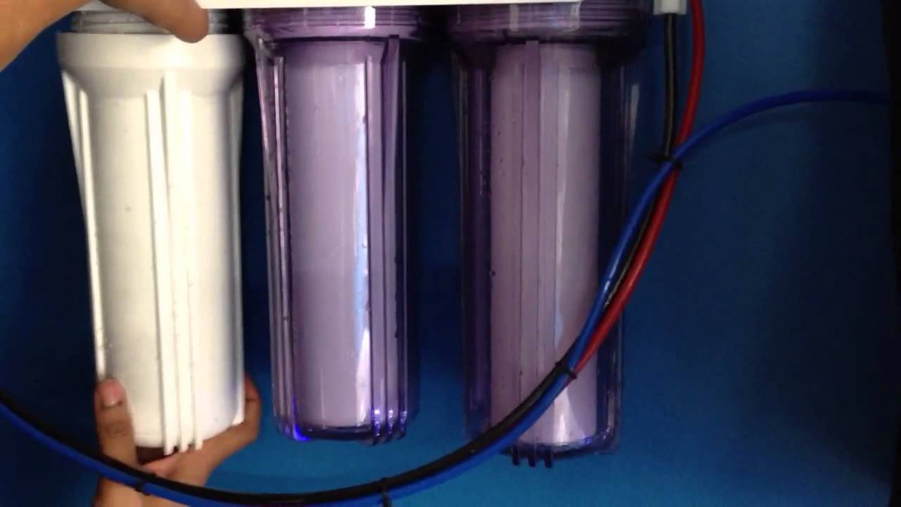 How To: Replace RO/DI Cartridge (Max Water Flow) - YouTube