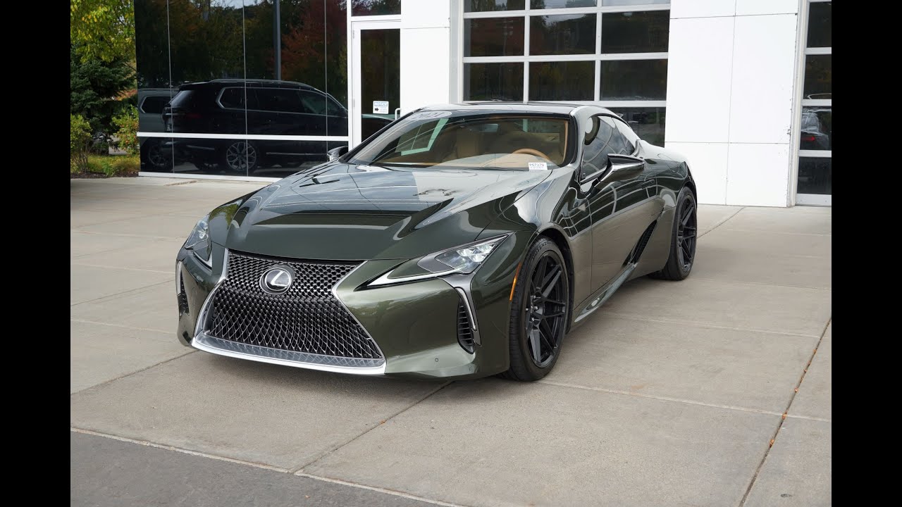 2021 Lexus LC 500 Coupe | Interior and Exterior Review with Sound - YouTube