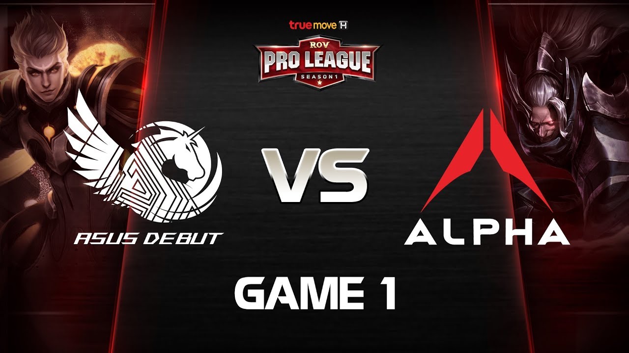 Alpha Red vs Asus Debut [Bán kết 2][Ván 1] - Garena Liên Quân Mobile ...