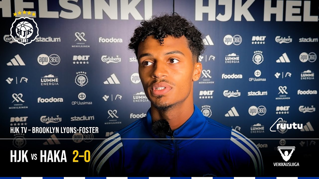 HJK vs Haka 2-0 - Brooklyn Lyons-Foster - YouTube