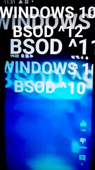 windows 10 bsod ^12 - YouTube