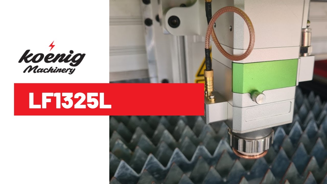 LF1325L Economical Fiber Laser for Cutting Metal | Koenig Machinery ...
