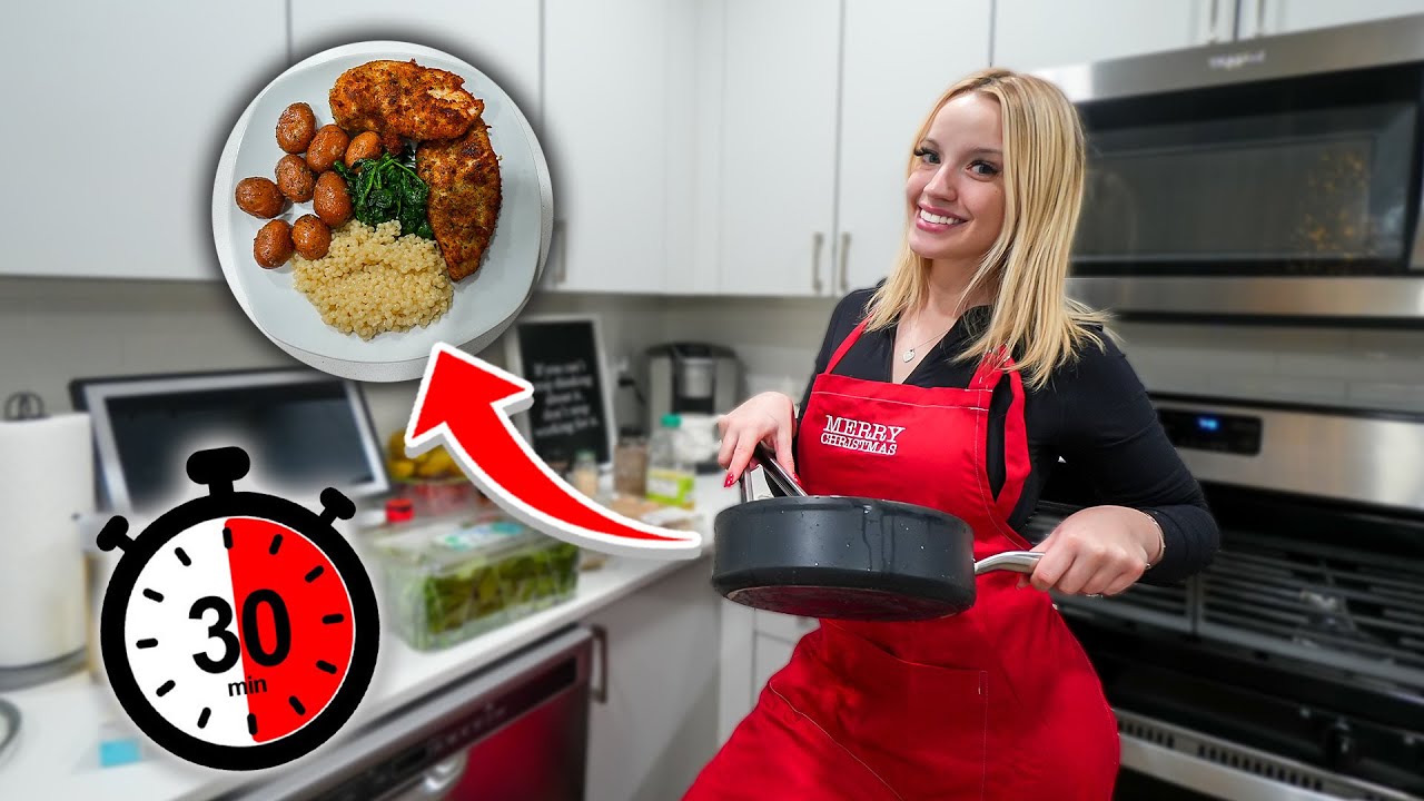 HOW TO COOK AN EASY DELICIOUS DINNER! *under 30 minutes* | VLOGMAS DAY ...