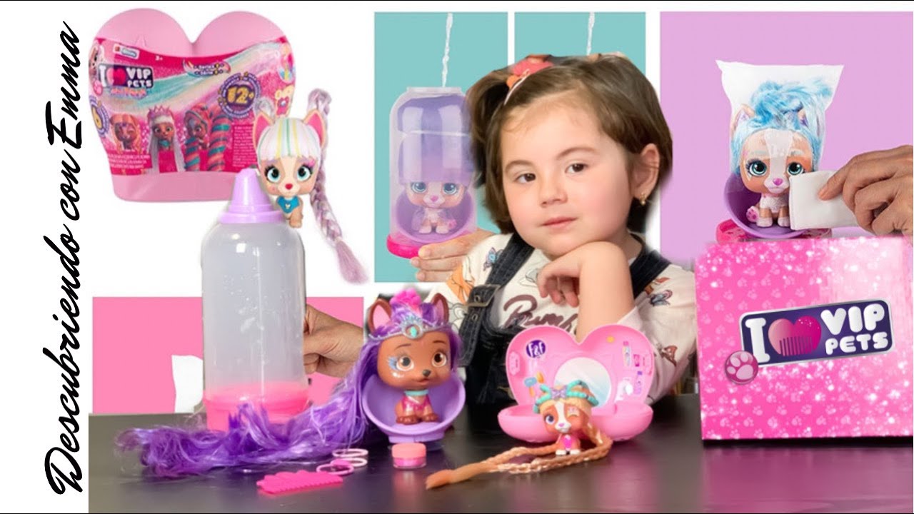 VIP PETS GLITTER TWIST E MINI FANS - YouTube