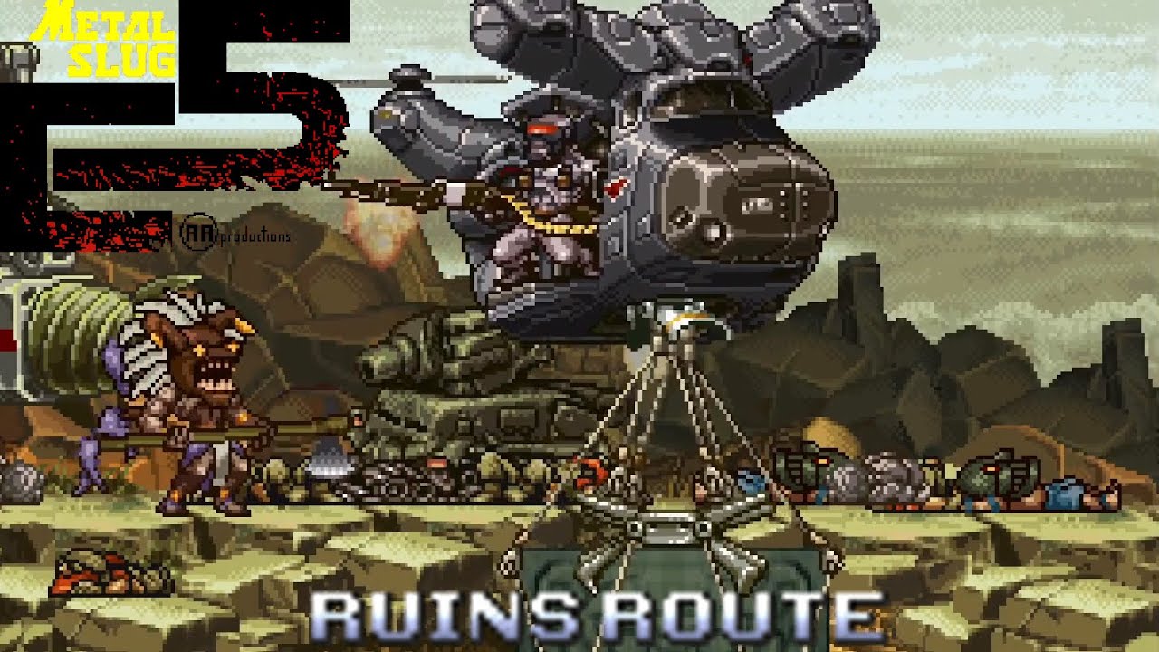 Metal Slug 5 Elite demo: Ruins route - YouTube